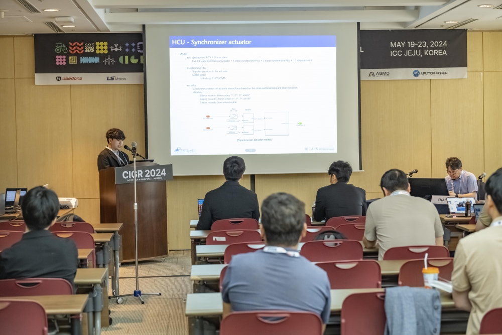 6th CIGR International Conference 2024 : Jeju, Korea – 모빌리티 파워트레인 및 토양 ...